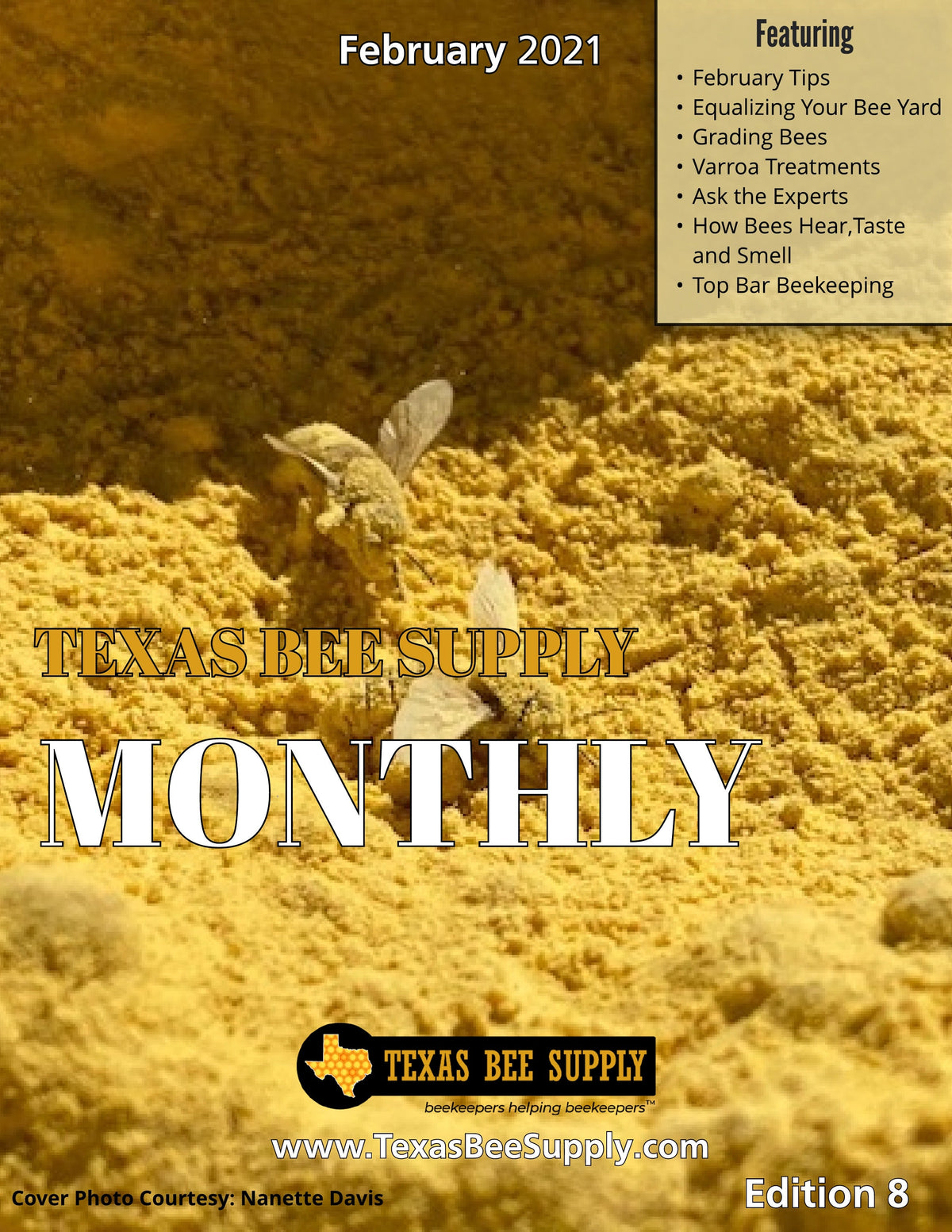 Texas Bee Supply Monthly Magazine - February 2021 — The Bee Supply