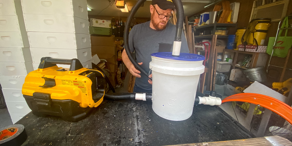 Home-made Bee Vac - Your gateway to Crazy! — The Bee Supply