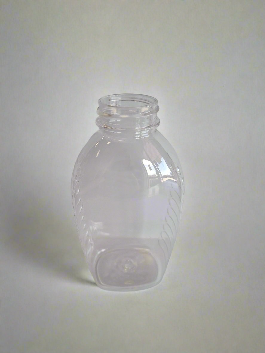 1 lb Inverted Plastic Bottle Pack of 12 - DC — The Bee Supply